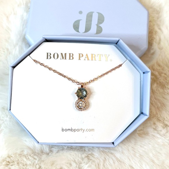 Ring Bomb | Jewelry | Ring Bomb Smoky Spinal Necklace | Poshmark